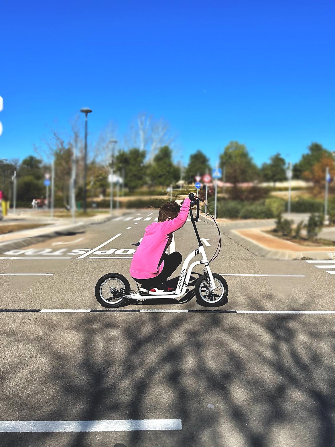 Skate park y circuito vial el Parque Central de Paterna