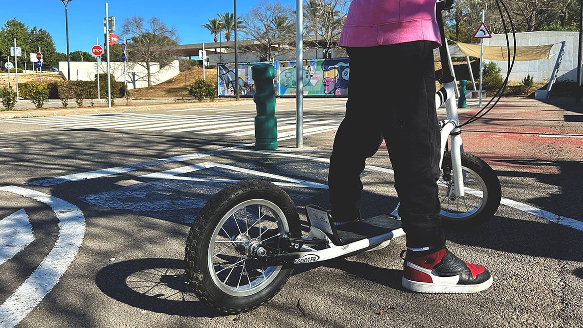 Skate park y circuito vial el Parque Central de Paterna